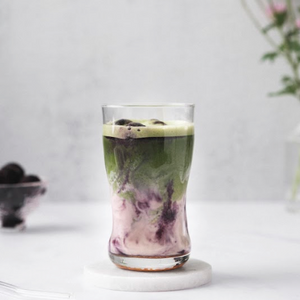 Matcha Elder﻿berry Latte | Nekohama International